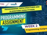 Nptel Programming Data Structures And Algorithms Using Python Week2