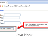 Spring Mvc Form Validation Using Annotation Techiworks