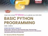 Basic Python Programming Techknowledge Publications