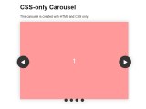 Css Carousel No Javascript