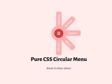 21 Best Free Css Circle Menus In 2025