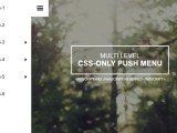 Slide Menu With Css