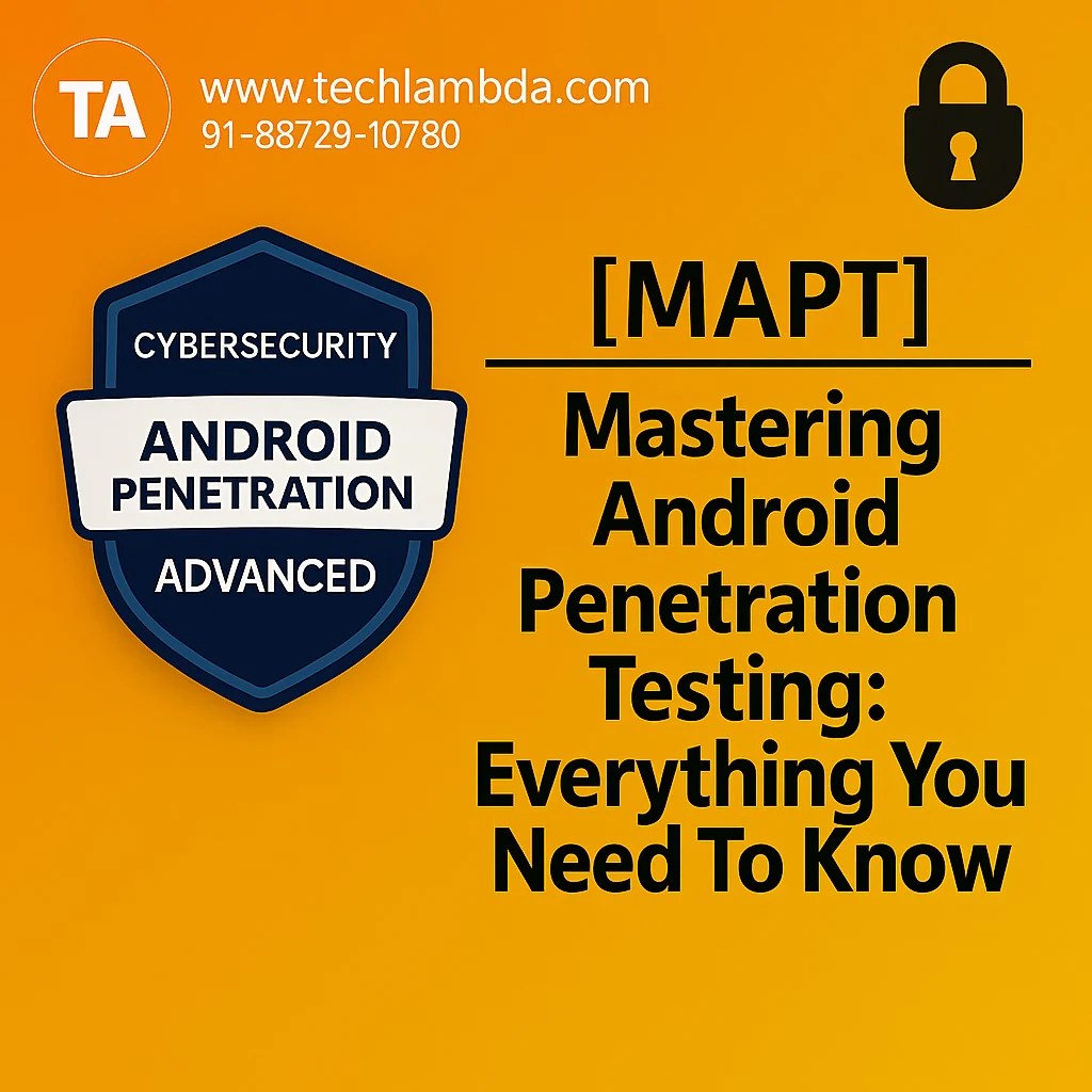 Mastering Android Penetration Testing Mapt Tech Lambda Training