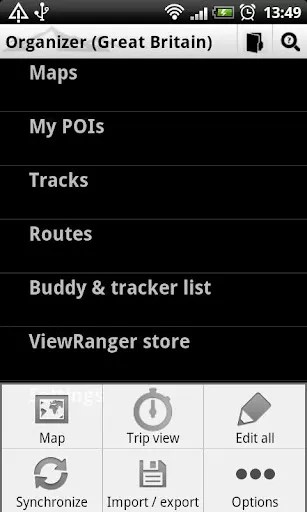 ViewRanger [Navigation] für Android gratis | alveolatevhx