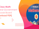 Download Class 6 Maths Book Pdf Online