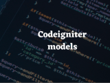 How To Create Models In Codeigniter 3 Easy Way Technical Jai