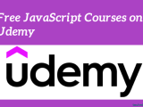 Top 10 Free Javascript Courses On Udemy In 2026 Technicalstudies