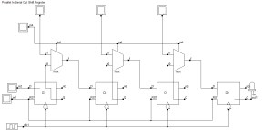 Shift Registers - Parallel & Serial - PIPO, PISO, SISO, SIPO