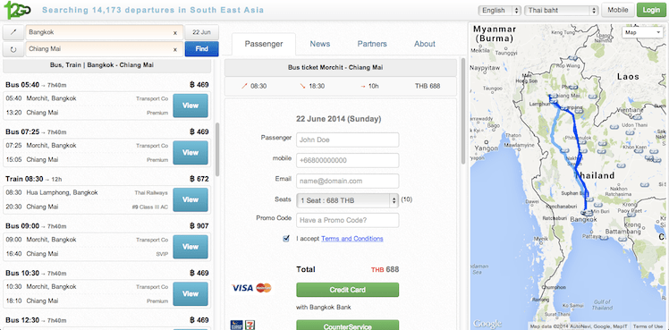 Singaporean E-Ticketing Startup 12GO Makes Your Travel in Southeast ...