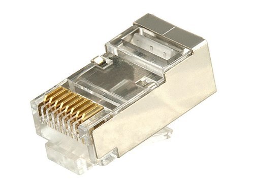 Technotech RJ45 Steel Connector Cat5/Cat6 (Pack Of 100) | Technotech ...