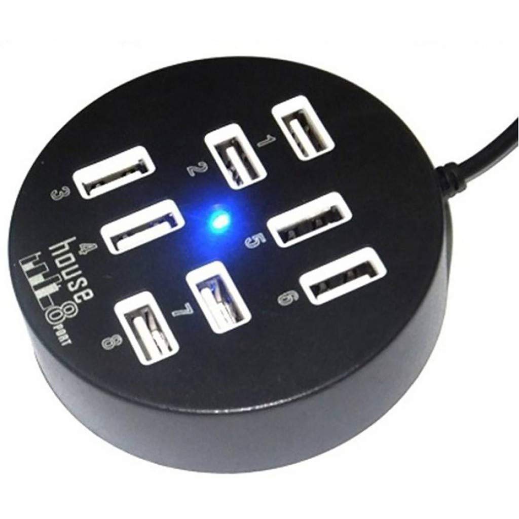 Technotech 8 Port USB 2.0 Round Portable Hub | Technotech Technologies