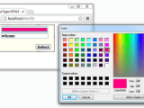 Color Input Type Html5