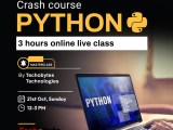 3 Hours Online Python Crash Course Techobytes