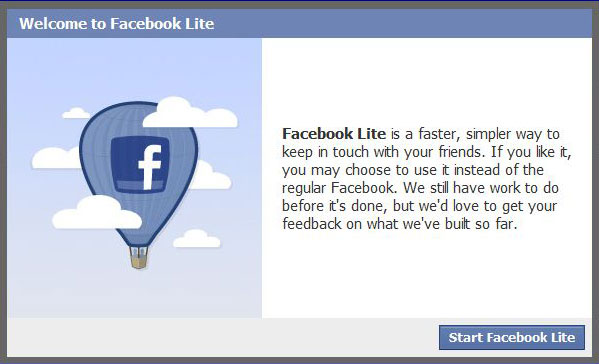 Facebook Lite: Facebook On A Diet (Updated With Screenshots) – TechPatio
