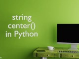 String Center In Python Techpiezo