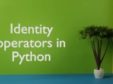 Identity Operators In Python Techpiezo