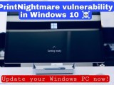 Printnightmare Security Flaw Microsoft Urges Users To Update Windows