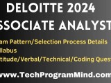 Deloitte Associate Analyst Exam Pattern 2024 Deloitte Associate