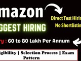 Amazon Software Development Graduate Hiring 2024 Amazon Job Tech