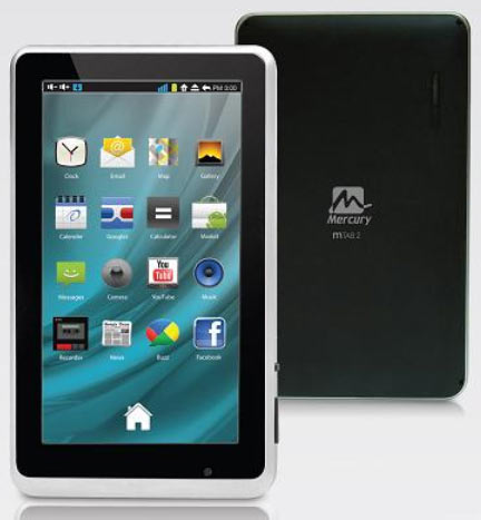 Mercury launches two new tablets: Mtab2 and Mtab Neo - Tech Raman