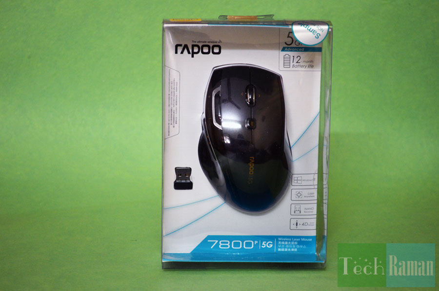 Rapoo 7800p wireless mouse review - Tech Raman