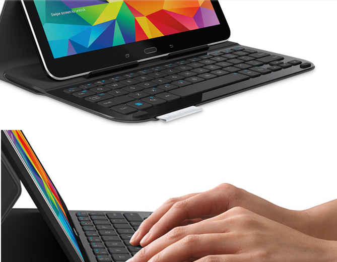 Logitech Ultrathin Keyboard Folio announced for Samsung Galaxy Tab 4 ...