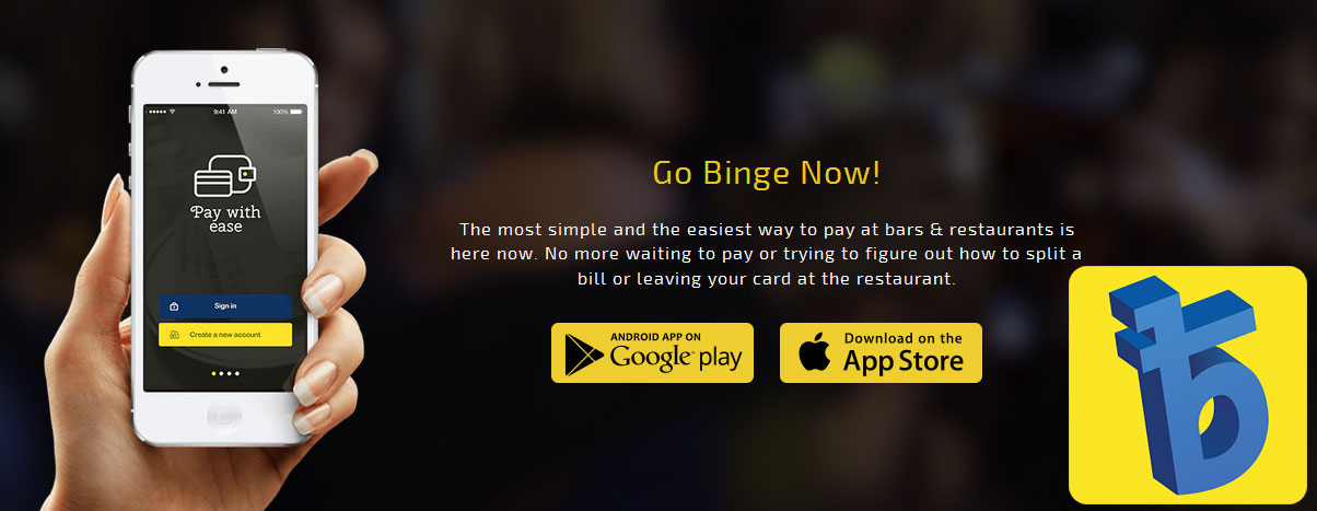 With this App you can go cashless at restaurants and split the bills ...