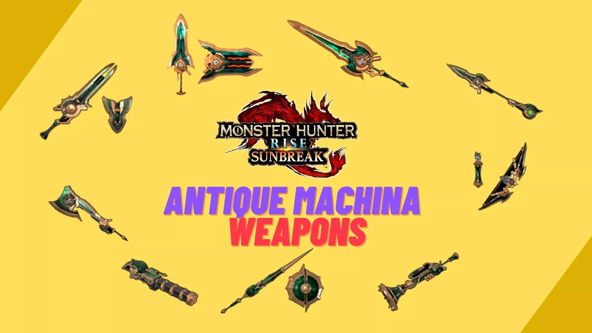 How To Get Antique Machina In Monster Hunter Rise Sunbreak