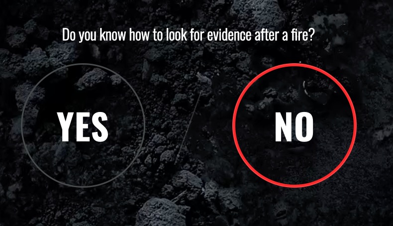 How to Teach Fire Forensics and the Science of Fire