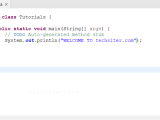 How To Start Creating Java Class In Eclipse Techsiter