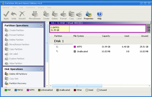 Como particionar facilmente un disco duro usando Partición Wizard ...