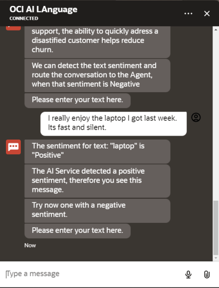 Learn How To Use The Oci Ai Language Service From The Oracle Digital Assistant Tech Trantor