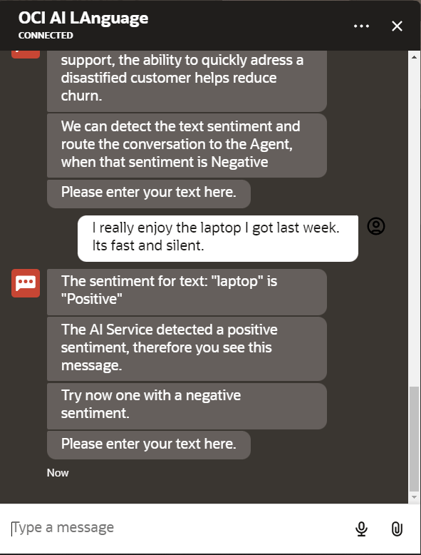 Learn How To Use The Oci Ai Language Service From The Oracle Digital Assistant Tech Trantor