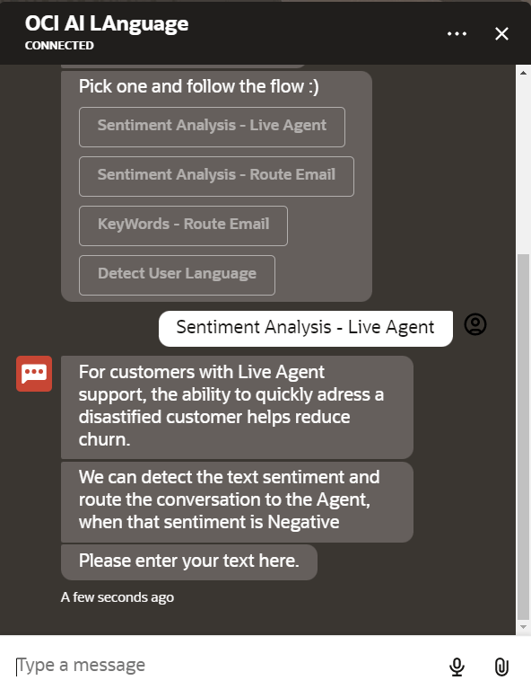 Learn How To Use The Oci Ai Language Service From The Oracle Digital Assistant Tech Trantor