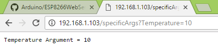 ESP8266 Webserver: Getting query parameters - techtutorialsx
