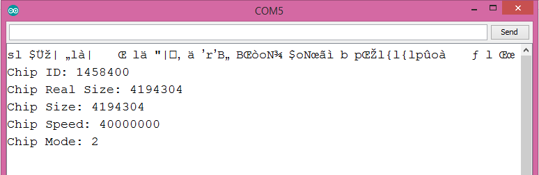ESP8266: Flash chip information functions – techtutorialsx
