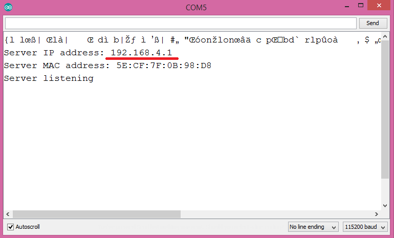 ESP8266: Setting an access point - techtutorialsx
