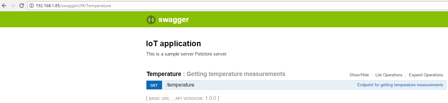 ESP8266: Adding Swagger UI to REST API - techtutorialsx