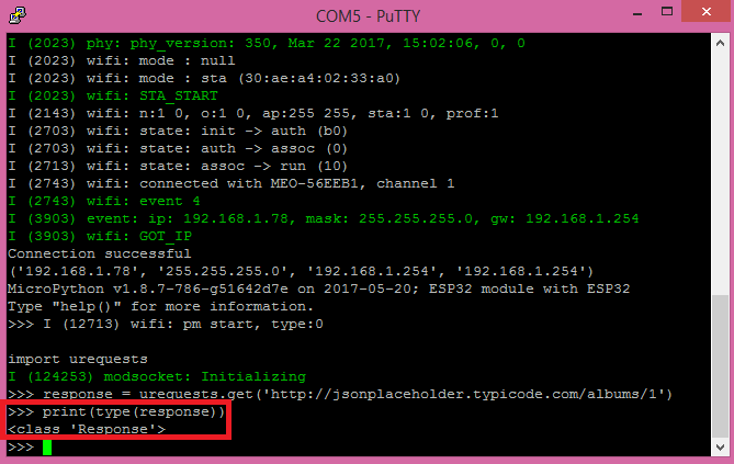 ESP32 / ESP8266 MicroPython: HTTP GET Requests - techtutorialsx