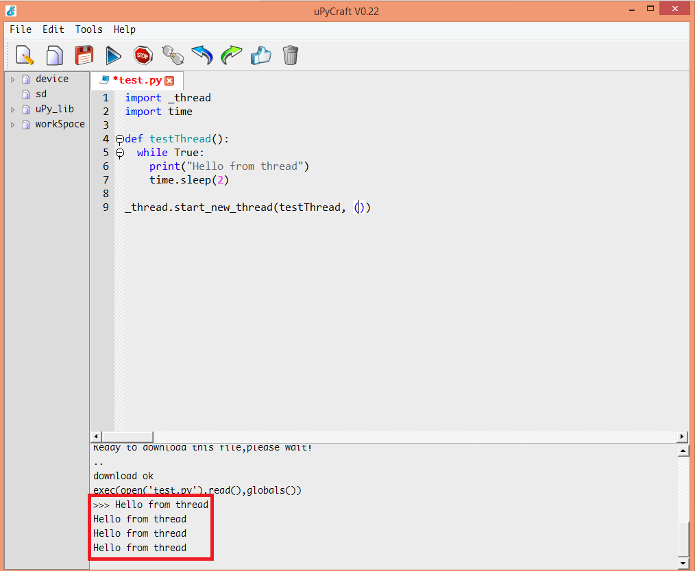 Esp32 Micropython Creating A Thread Techtutorialsx