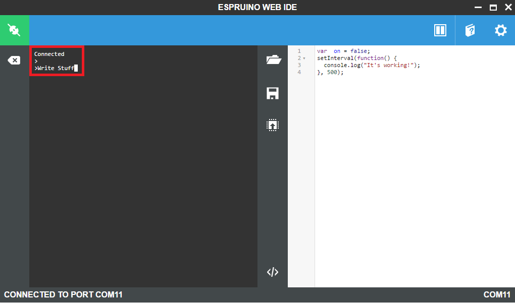 ESP32 JavaScript: Getting started with Espruino – techtutorialsx