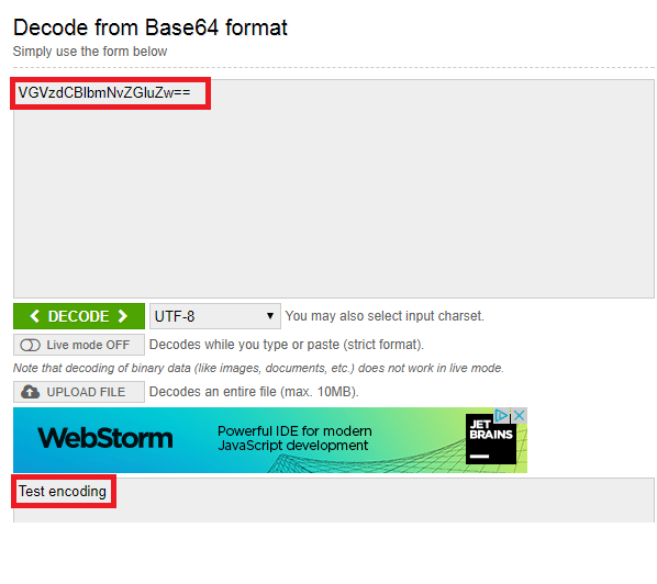 ESP32 Arduino: Base64 enconding – techtutorialsx