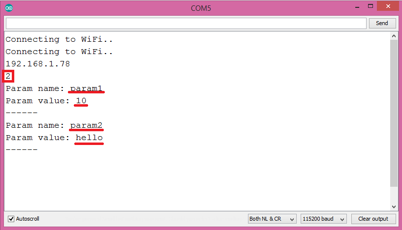 ESP32 Arduino HTTP server: Getting query parameters - techtutorialsx