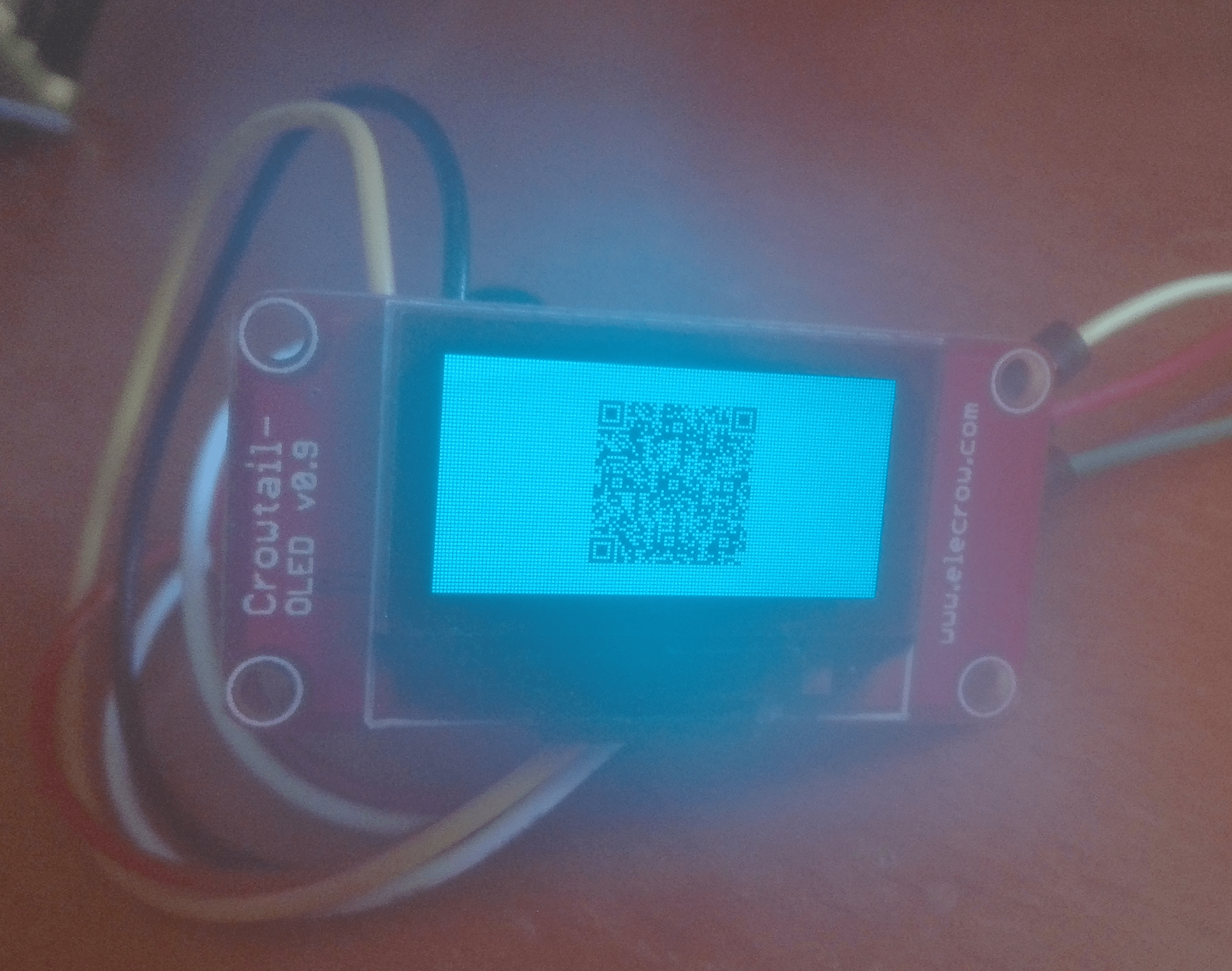 ESP32 Arduino SSD1306 OLED: Drawing a QR Code – techtutorialsx