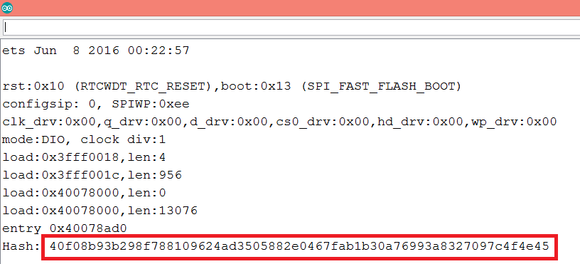 ESP32 Arduino: Applying the HMAC SHA-256 mechanism – techtutorialsx
