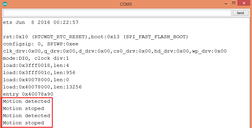 ESP32 Arduino: Alarm with PIR motion sensor and buzzer - techtutorialsx