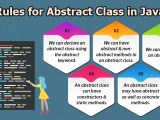 Java Abstract Class Master The Concept With Its Rules Coding
