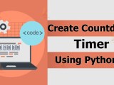 Create Countdown Timer Using Python Techvidvan