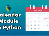 Python Calendar Module With Attributes Techvidvan
