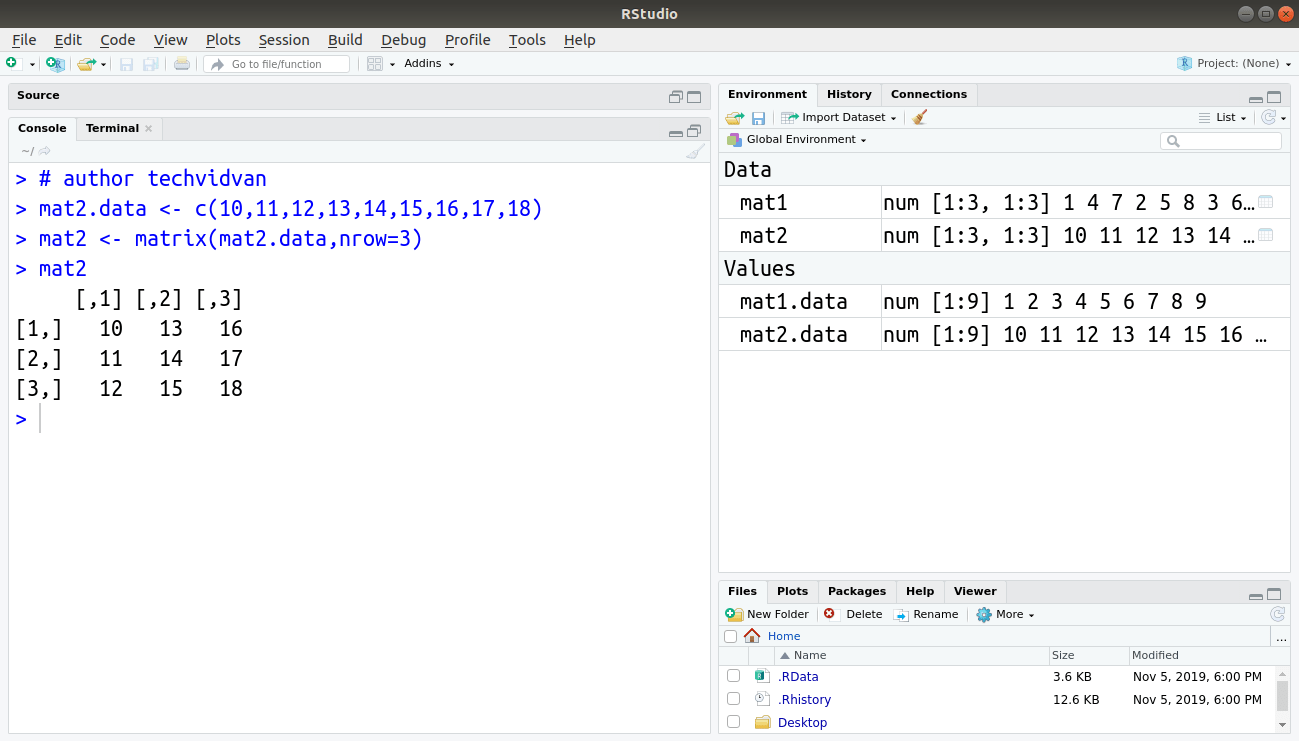R Matrix How To Create Name And Modify Matrices In R Techvidvan